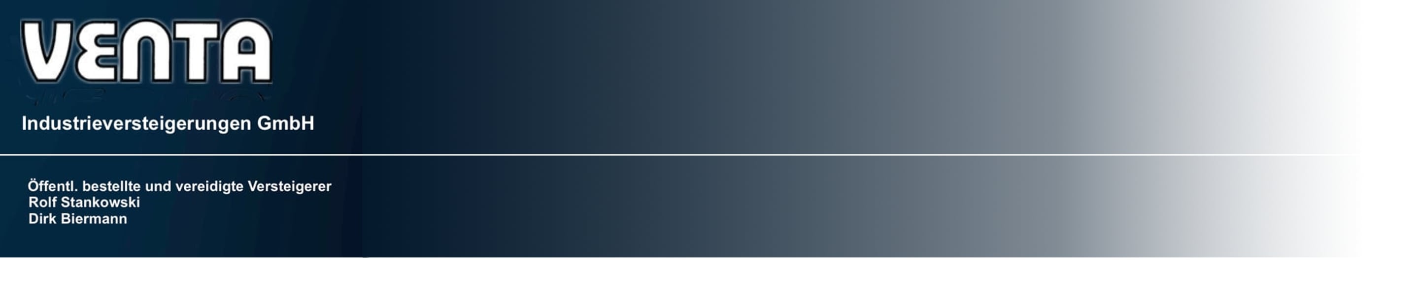 Kategorien | VENTA Industrieversteigerungen GmbH